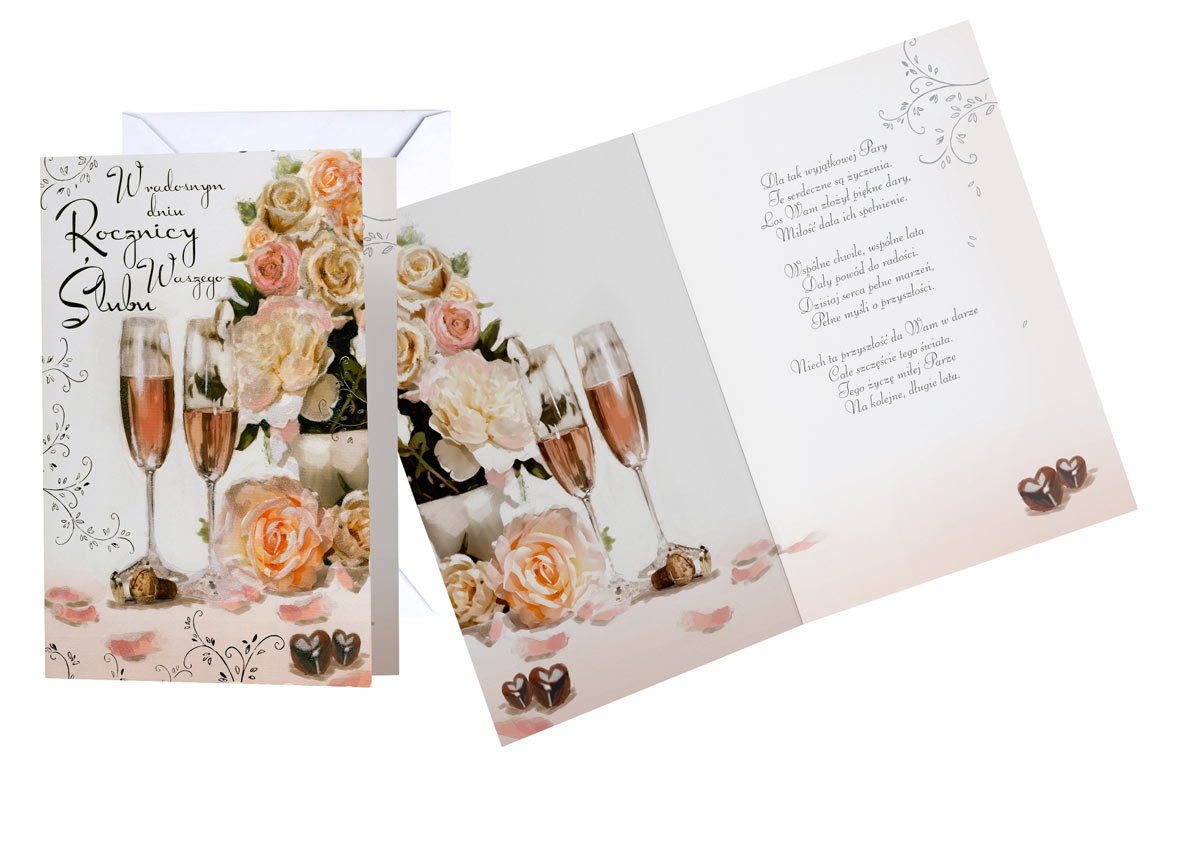 Karnet PR-056 Rocznica ślubu - Passion Cards | Sklep EMPIK.COM