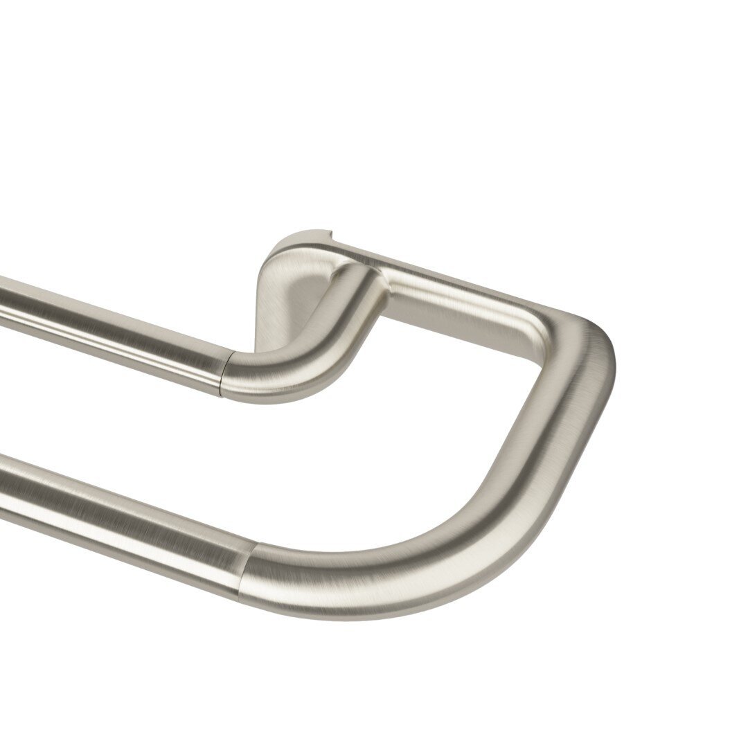 Karnisz Twilight podwójny 122-224cm nikiel - Umbra b.v. | Sklep EMPIK.COM