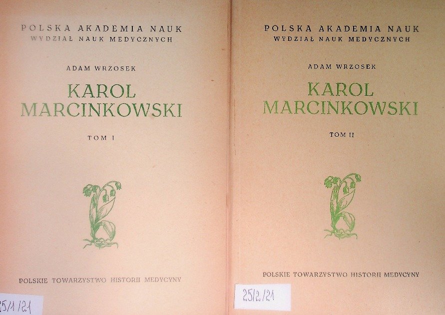 Karol Marcinkowski Tom 1 i 2 - Opracowanie zbiorowe | Książka w Empik