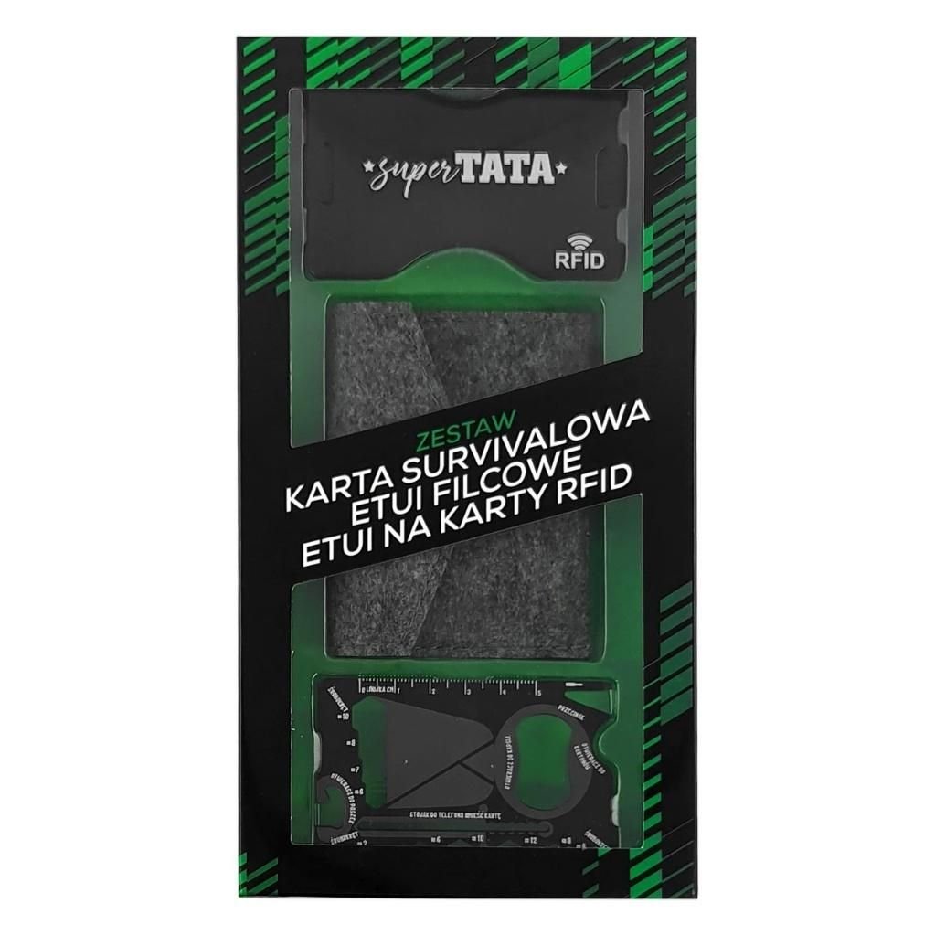Karta survivalowa oraz etui na karty dla Taty - Inna marka | Sklep ...