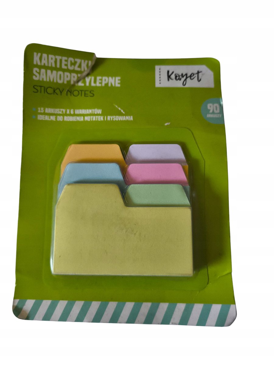 KARTECZKI SAMOPRZYLEPNE kayet - KAYET | Sklep EMPIK.COM