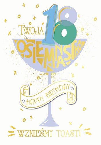 Kartka Na Osiemnastkę Zabawna Dk905 - Kukartka | Sklep EMPIK.COM