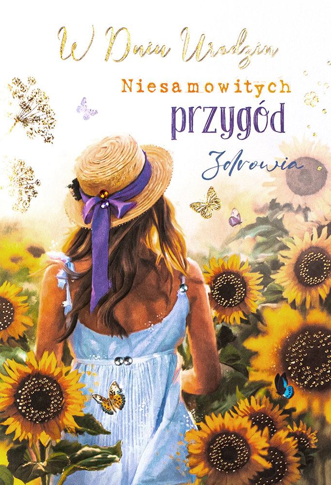 Kartka na Urodziny dla Kobiety Romantyczki M1003 - Maja | Sklep EMPIK.COM