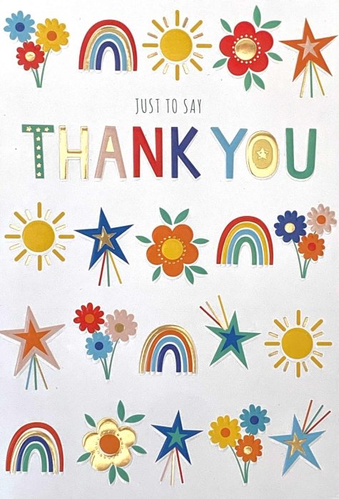 Kartka okazjonalna Just to Say Thank You - Inna marka | Sklep EMPIK.COM