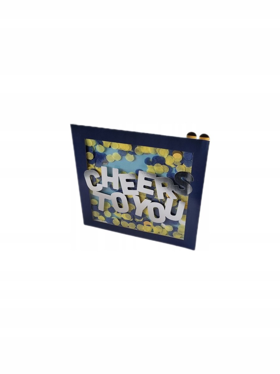 Kartka okolicznościowa z kopertą "Cheers to you" - inna (Inny) | Sklep ...