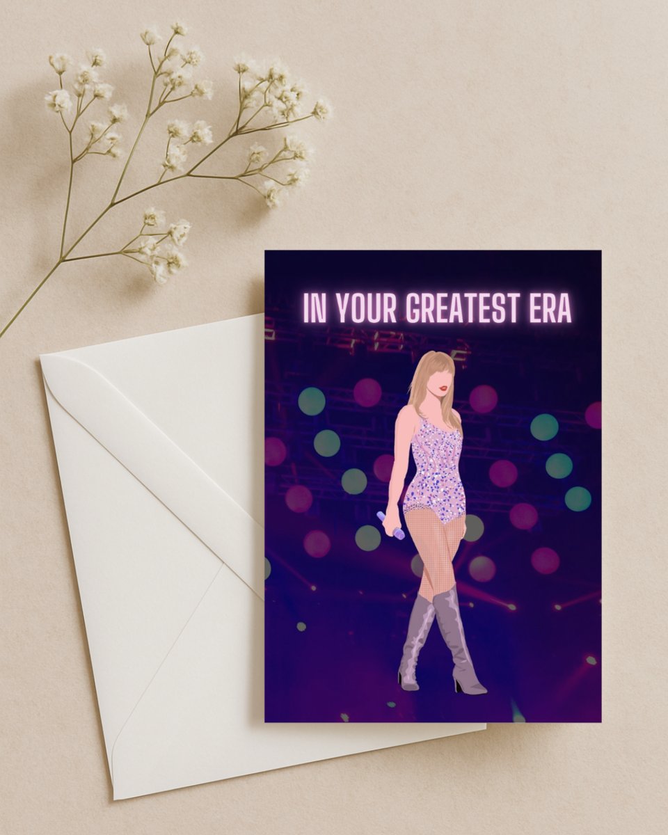 Kartka urodzinowa dla fanów Taylor Swift - Inna marka | Sklep EMPIK.COM