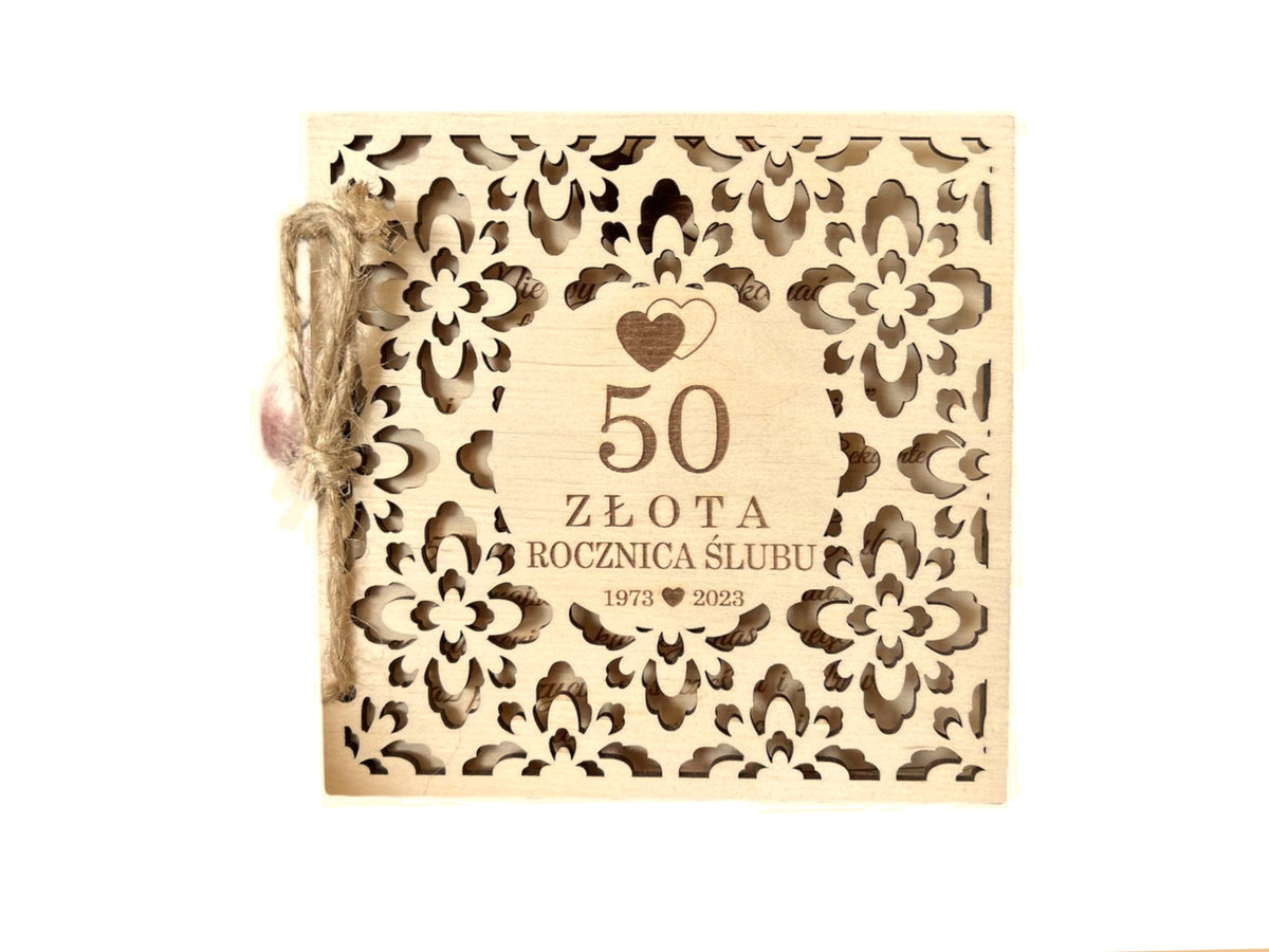 Kartka z okazji 50 Rocznicy Ślubu /Złote Gody - Inna marka | Sklep EMPIK.COM
