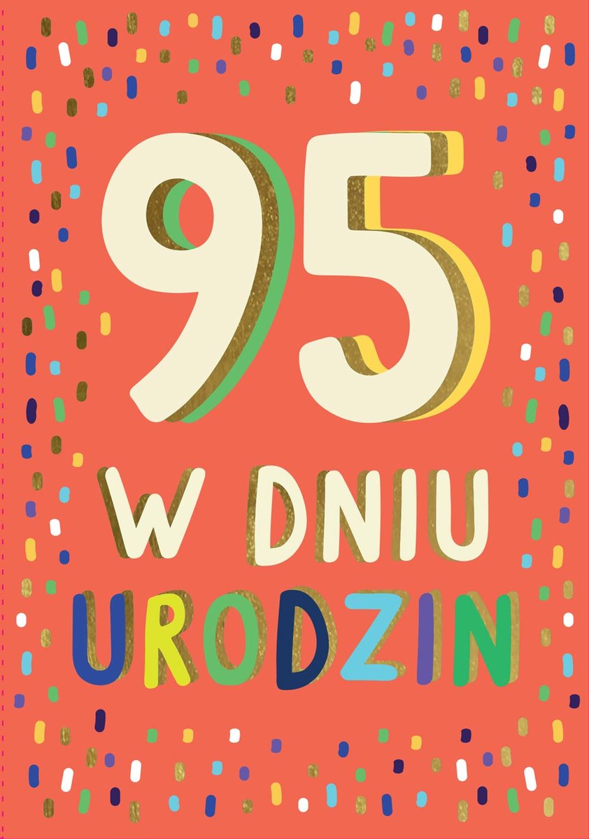 Kartka z okazji 95 urodzin z super życzeniami LKL95 - Passion Cards ...