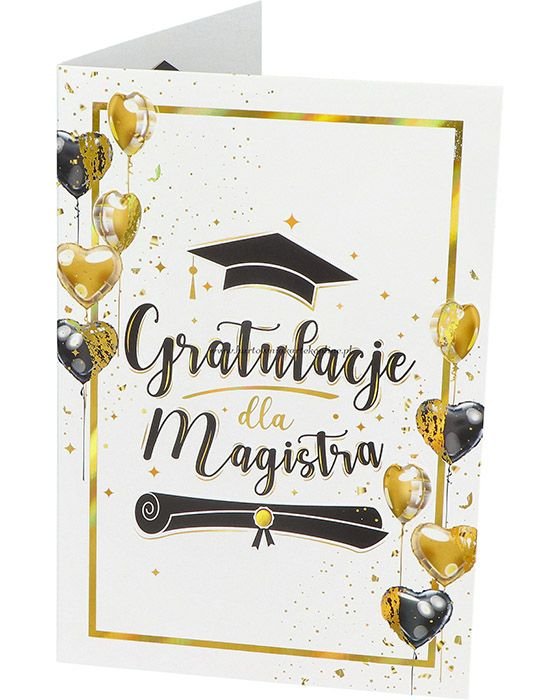 Kartki gratulacje dla magistra - yeku | Sklep EMPIK.COM