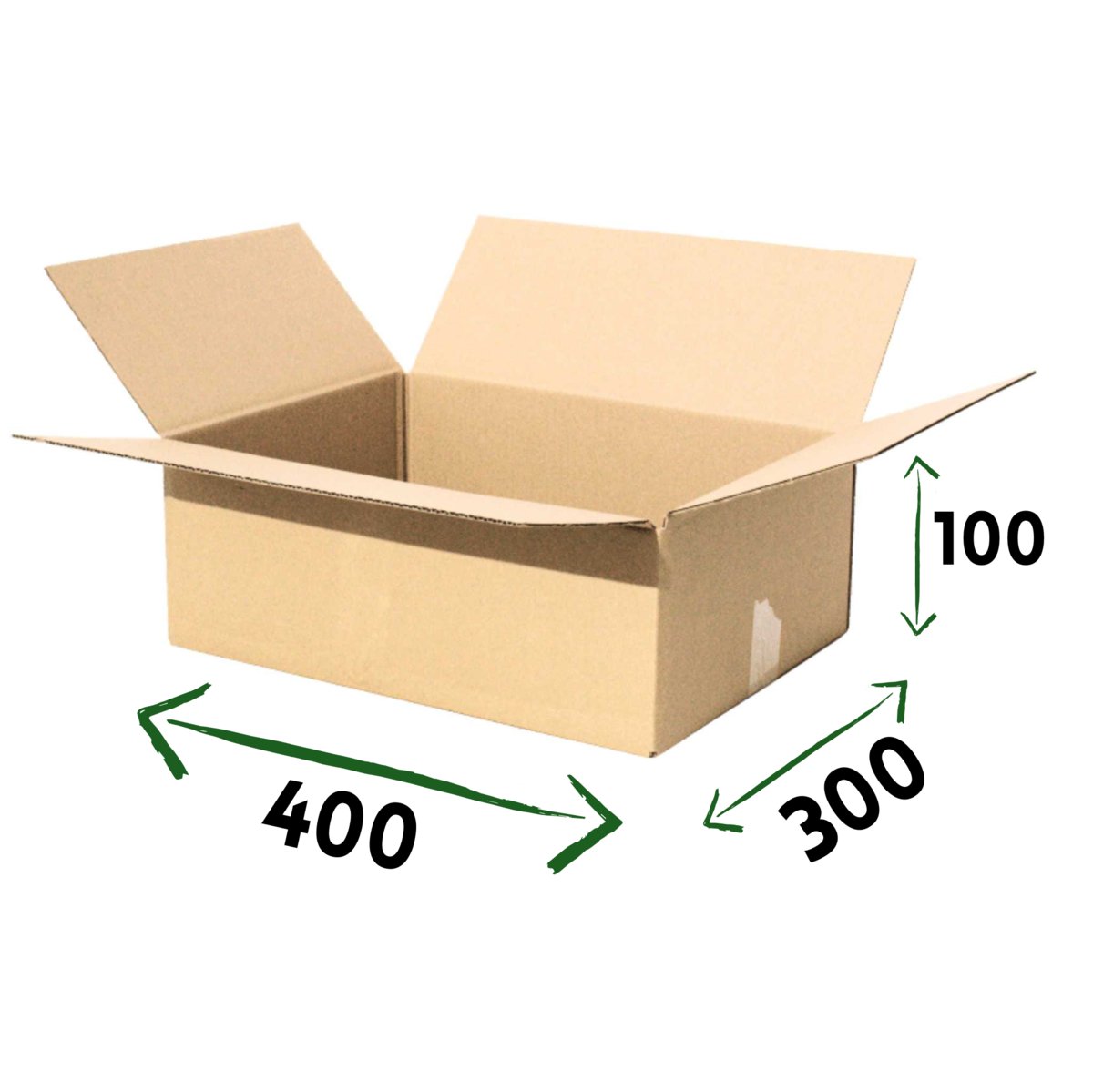 Karton klapowy 400x300x100mm typ FEFCO 201 20 szt. - Margo Pack | Sklep ...
