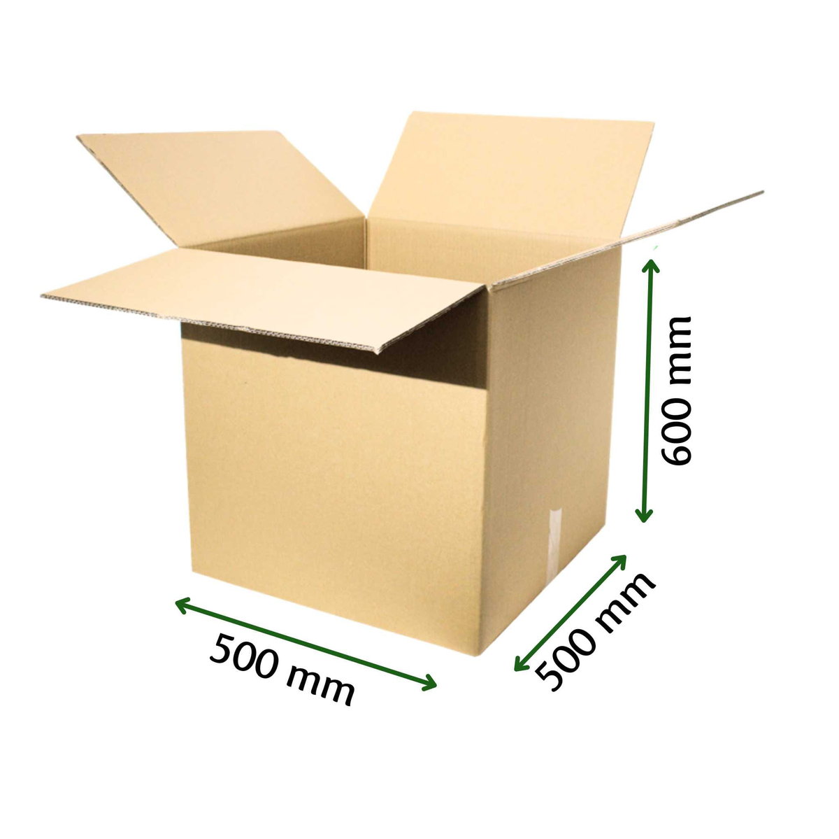 Karton klapowy 500x500x600mm 5W 5 szt. - Margo Pack | Sklep EMPIK.COM