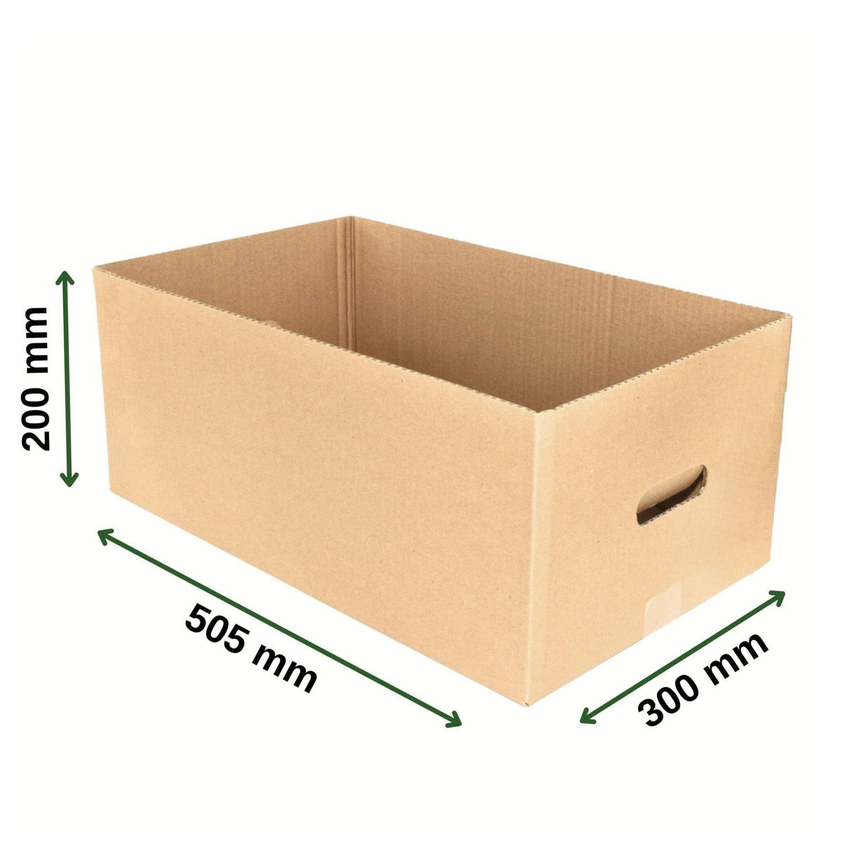 Karton otwarty 505x300x200mm - 20 szt. - Margo Pack | Sklep EMPIK.COM