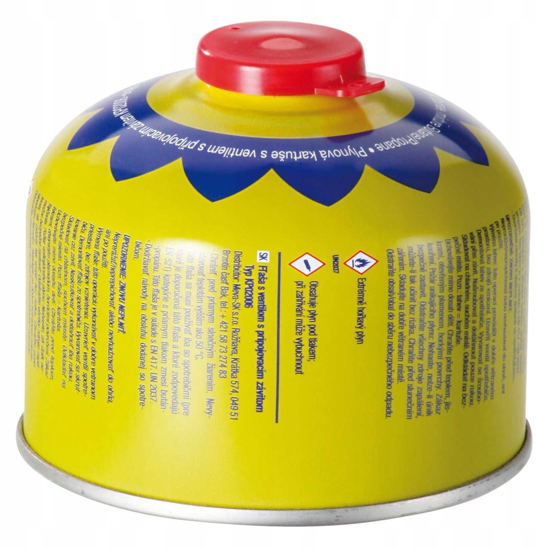 Kartusz wkład nabój gazowy do kuchenki na gaz - gwint 7/16 230g ...