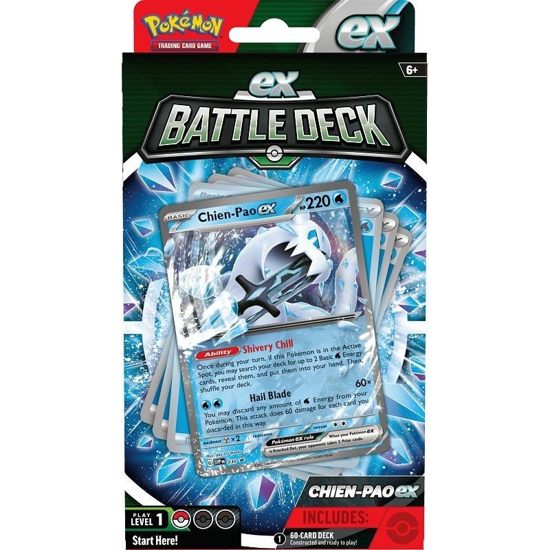 Karty Battle Deck Chien Pao - Pokemon | Sklep EMPIK.COM