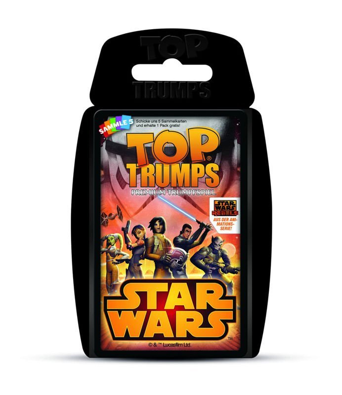 karty do gry STAR WARS - REBELS TOP TRUMPS - Inna marka | Sklep EMPIK.COM