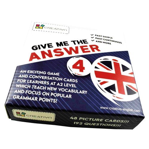 Karty językowe Angielski Give me the answer Level 4 - Opracowanie ...