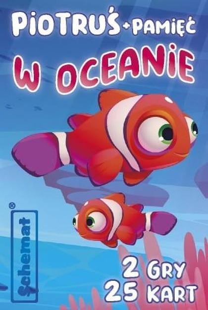 Karty Piotruś Pamięć Gra Pamięciowa Dla Dzieci Memory W Oceanie 25 Kart ...