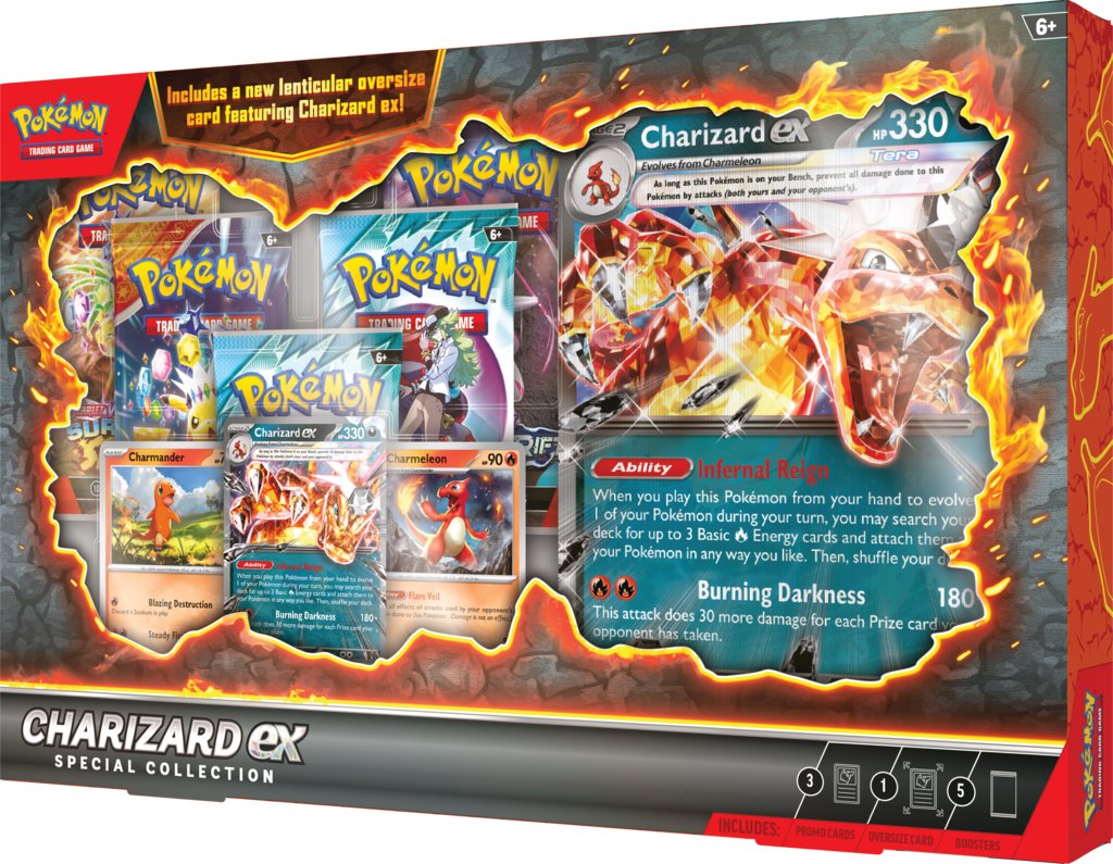 Karty Pokémon TCG: Charizard ex Special Collection - The Pokemon ...
