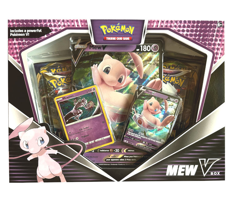 Karty Pokémon TCG: Mew V Box Best Buy Exclusive - Pokemon | Sklep EMPIK.COM