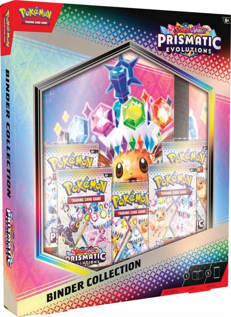 Karty Pokemon TCG: Scarlet and Violet - Prismatic Evolutions - Binder ...