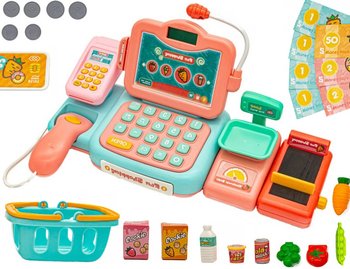 Kasa Dla Dzieci Kasa Fiskalna Sklepowa Happy 2 Supermaket Sklep Zabawka ...