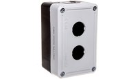 Kaseta sterownicza 2-otworowa fi22 pusta czarno-szara IP65 T0-PY2BOS ...