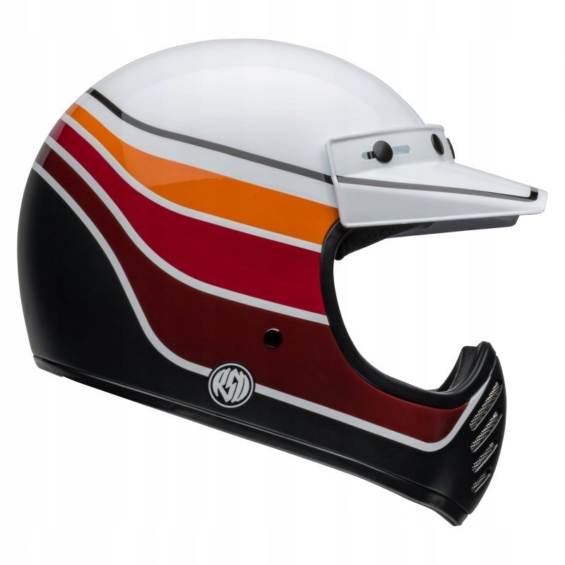 KASK BELL MOTO-3 ECE6 RSD SDL BLACK SATIN/GLOSS WHITE/BLACK L - Inna ...