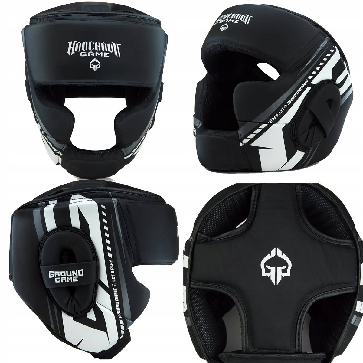 Kask Bokserski Ground Game Big Typo R. L/Xl - Ground Game | Sport Sklep ...
