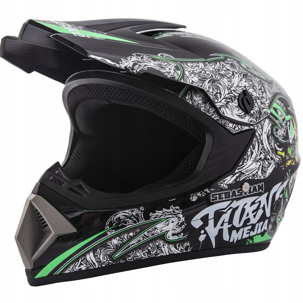 KASK CROSSOWY LEKKI NA ENDURO QUAD ATV CROSS L - Inna marka ...