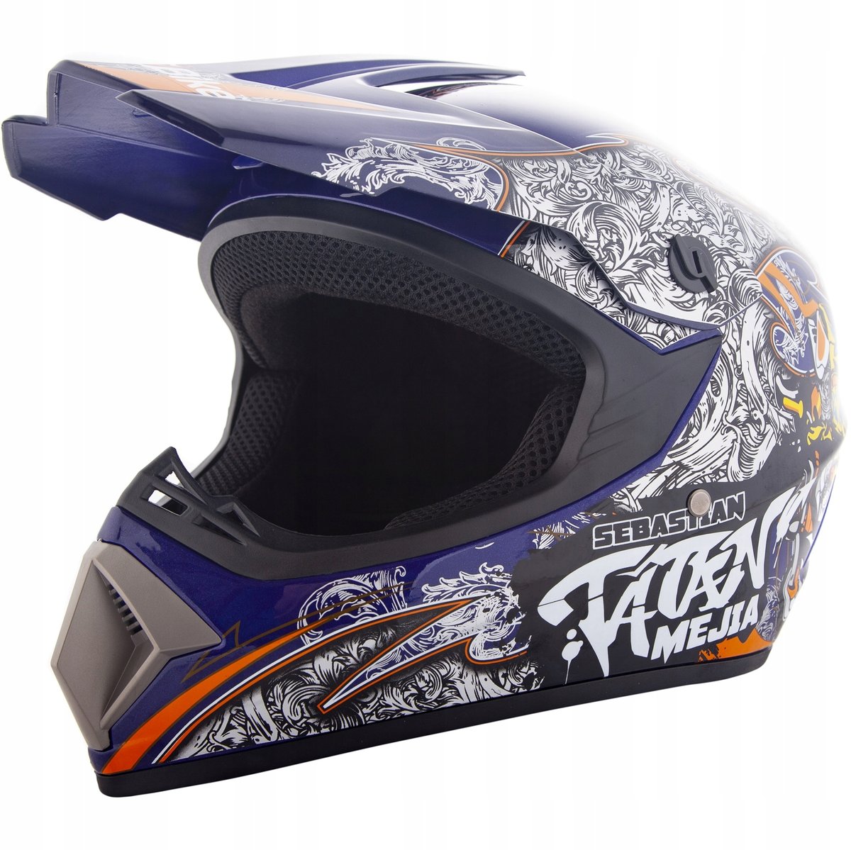 KASK CROSSOWY LEKKI NA ENDURO QUAD ATV CROSS M - Inna marka ...