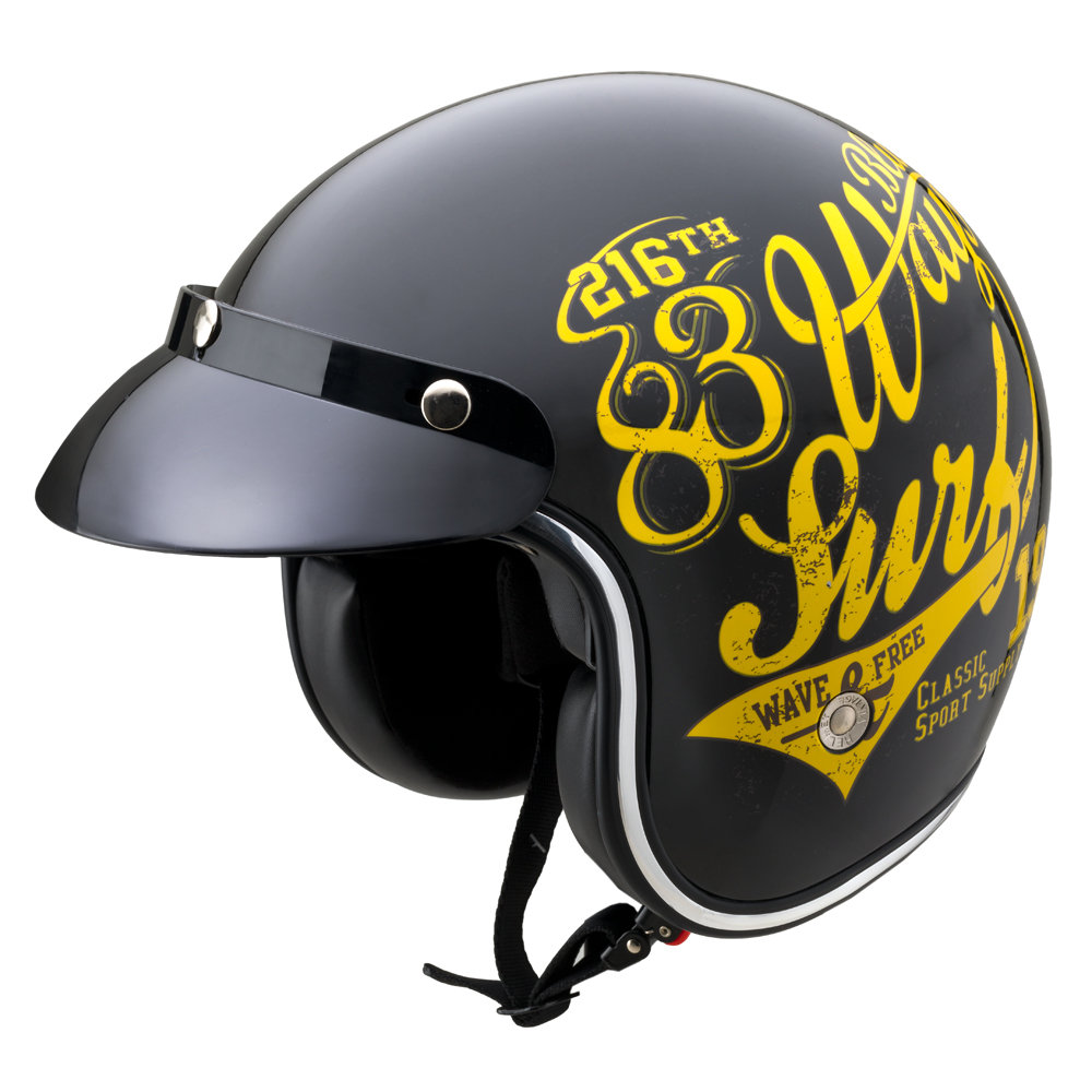 Kask motocyklowy otwarty W-TEC Café Racer, Vintage Stock, L (59-60) - W ...