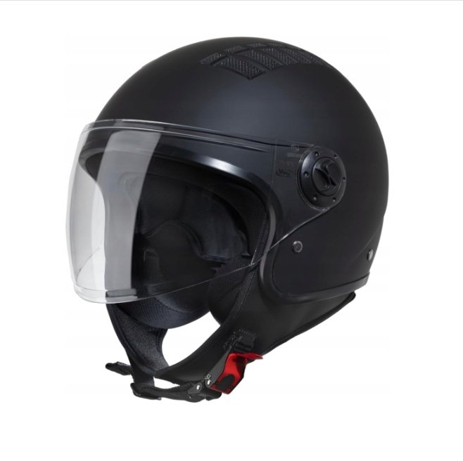 Kask motocyklowy VINZ M 57-58 1150G czarny mat ECE 22.06 - Inna marka ...