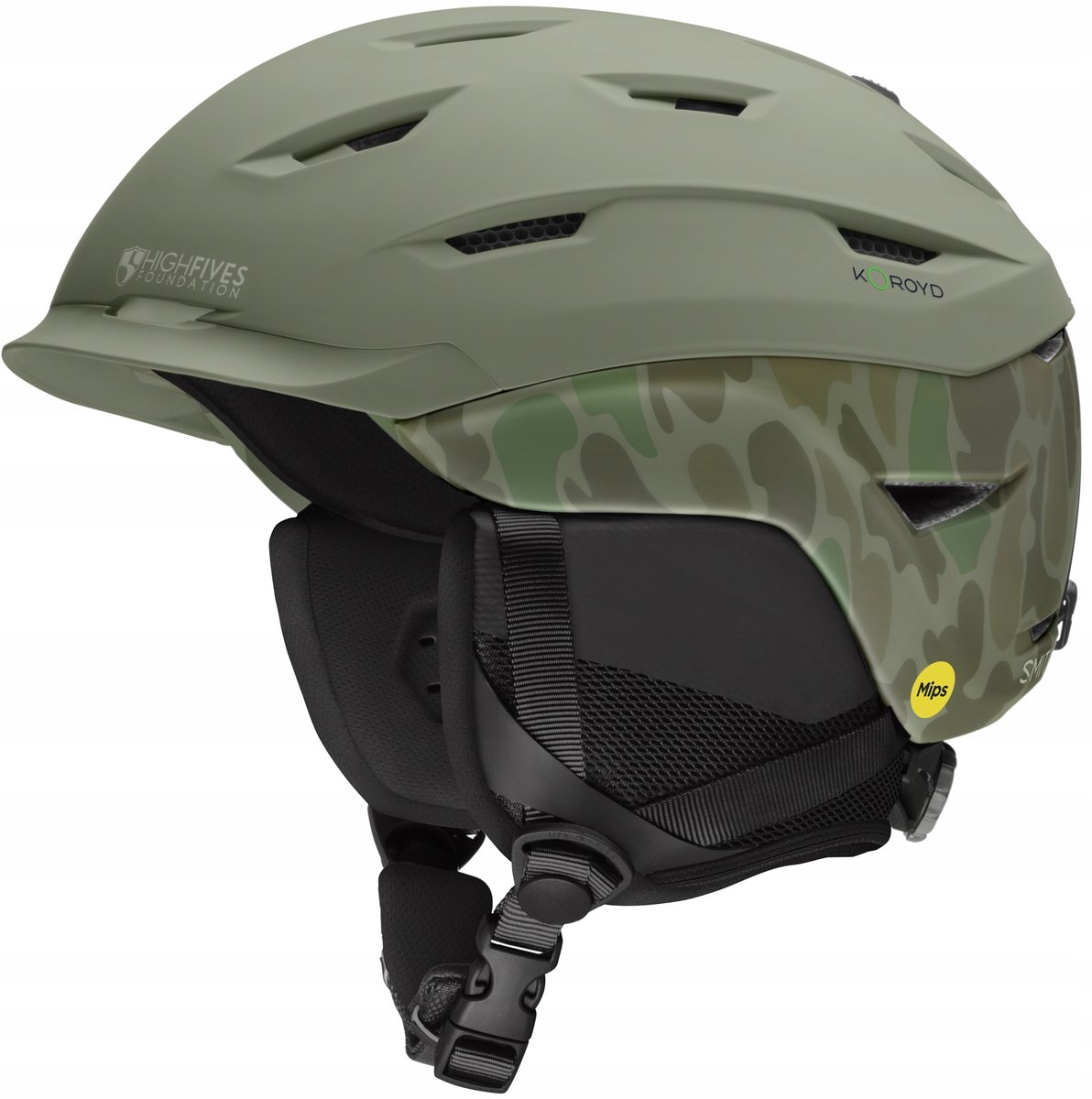 Kask narciarski Smith LEVEL MIPS Matte High Fives 59-63 (L) - Smith ...