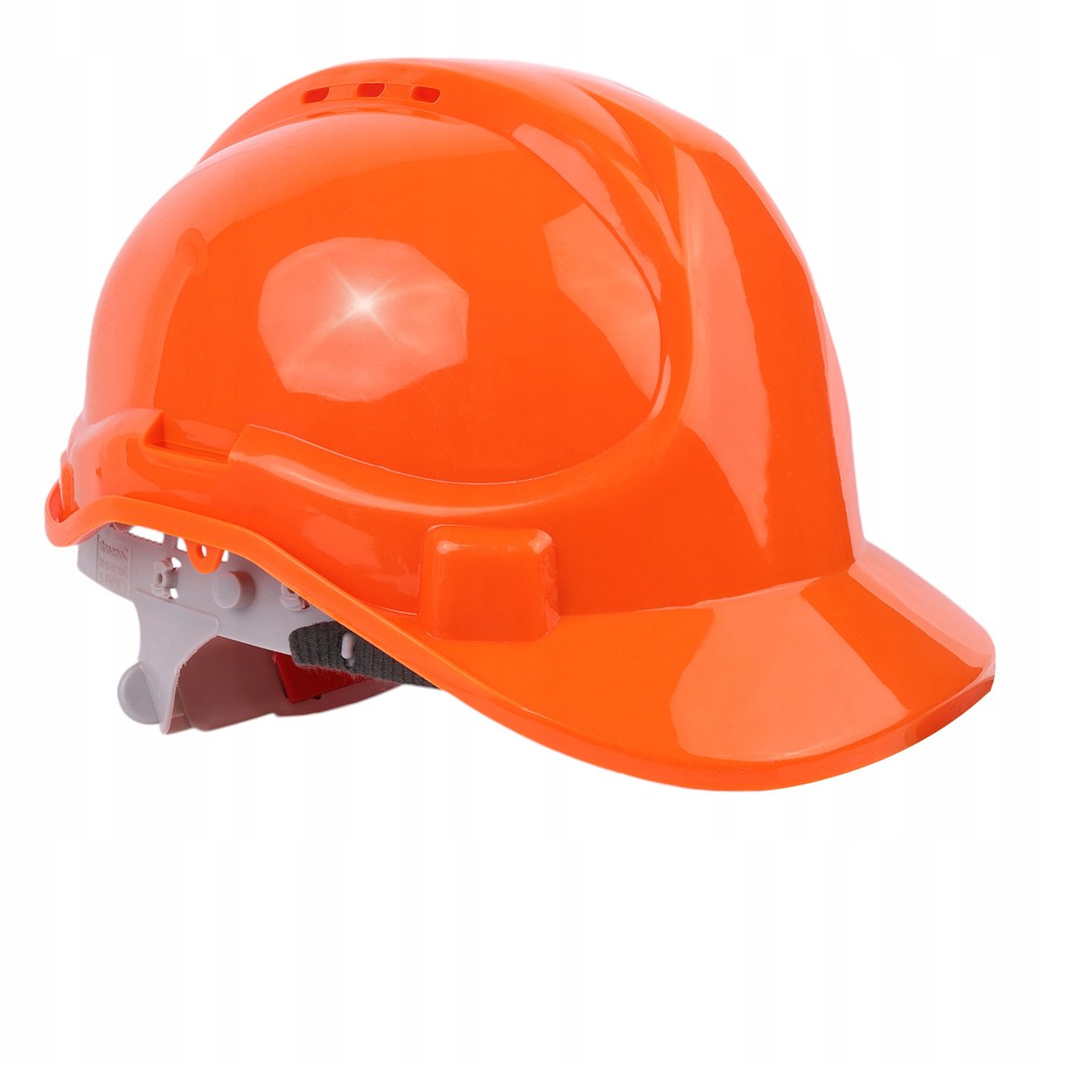 Kask ochronny pomarańczowy KASK BHP BUDOWLANY ROBOCZY - BAUSTER | Sklep ...