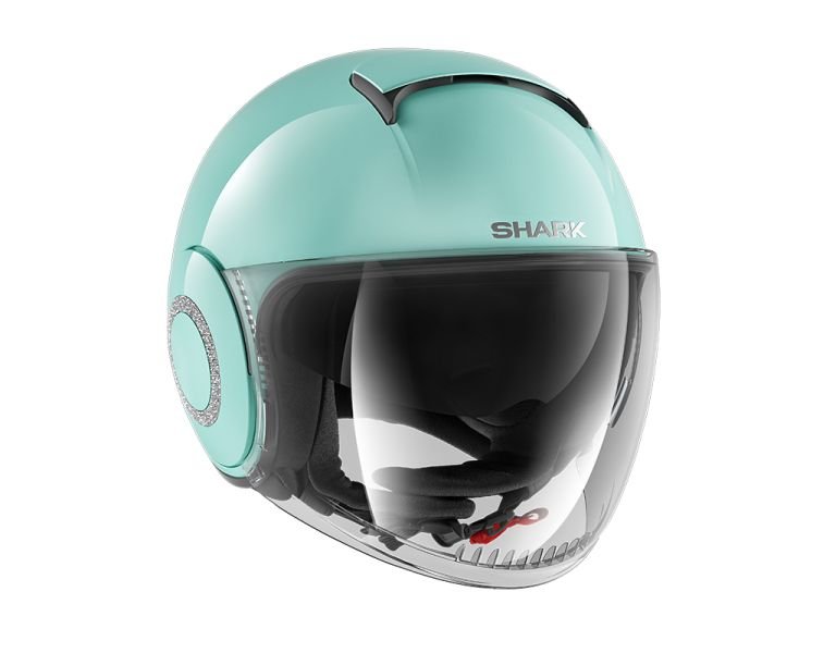 Kask otwarty SHARK NANO CRYSTAL kolor miętowy - Shark | Motoryzacja EMPIK