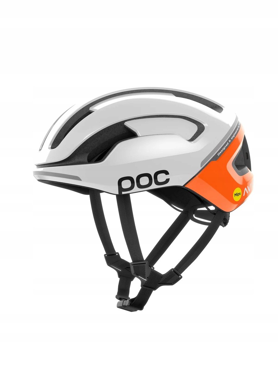 Kask POC - Omne Beacon Mips - FLUORESCENT ORANGE AVIP/HYDROGEN WHITE - Led - POC | Sport Sklep ...