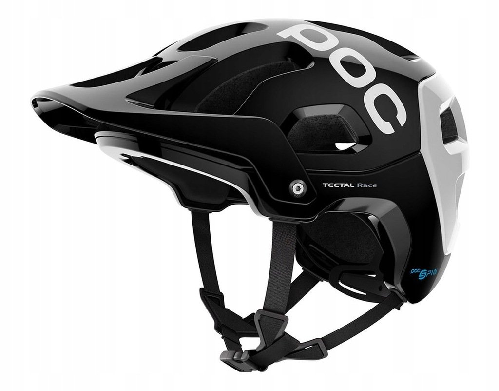 Kask rowerowy Enduro MTB Poc Tectal Race Spin rozmiar M 55-58 cm czarny - POC | Sport Sklep ...
