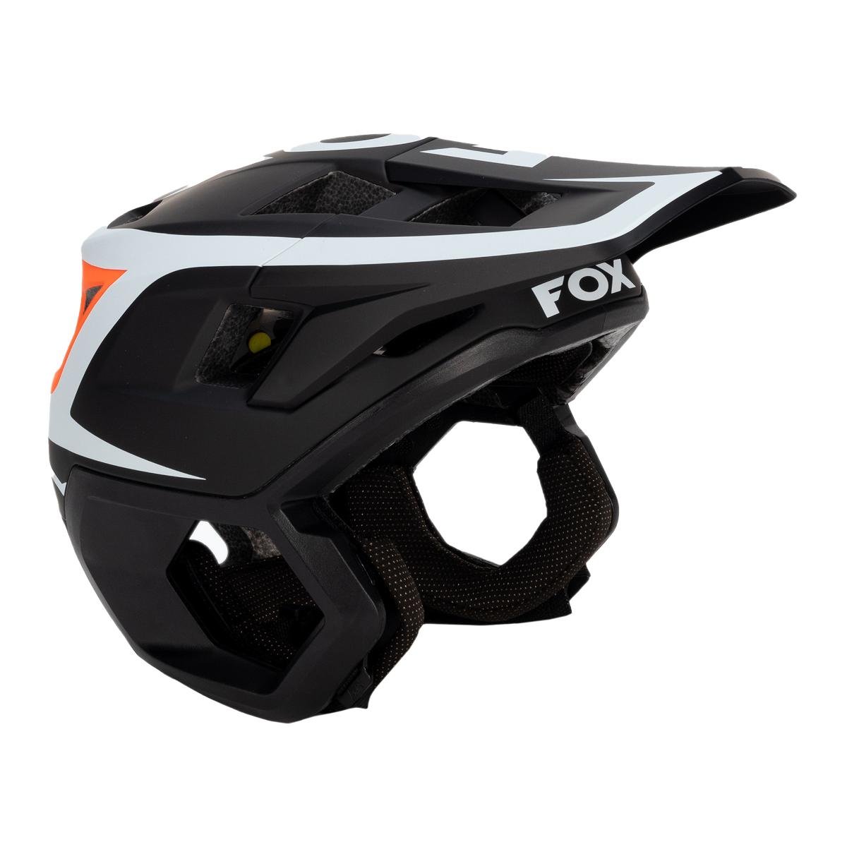 Kask rowerowy Fox Racing Dropframe Pro Dvide czarny 29396_001 - Fox ...