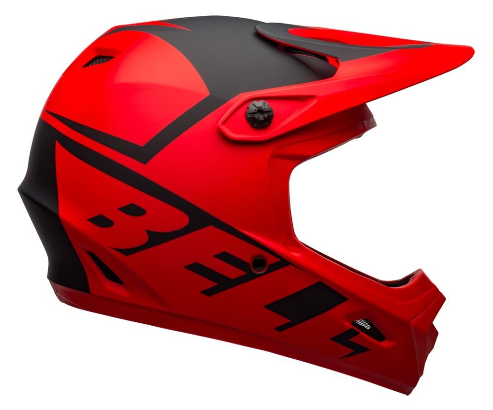 Kask rowerowy full face BELL TRANSFER matte red black - Bell | Sport ...