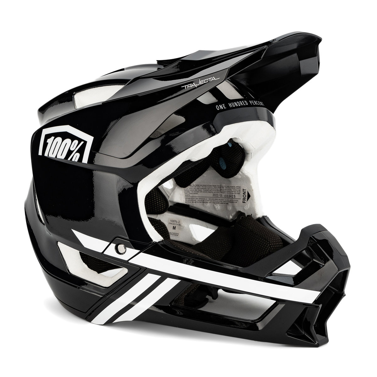 Kask rowerowy męski 100% Trajecta czarny Kask 100% - 100% | Sport Sklep ...