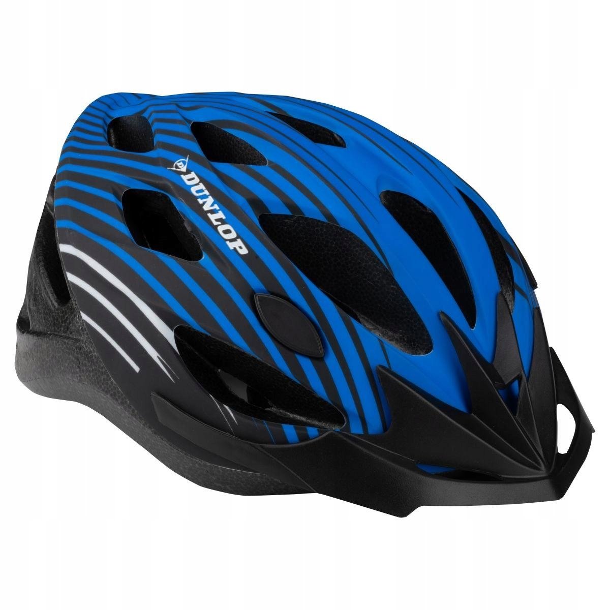 KASK ROWEROWY REGULOWANY DUNLOP R.S NIEBIESKI - Inna marka | Sport ...