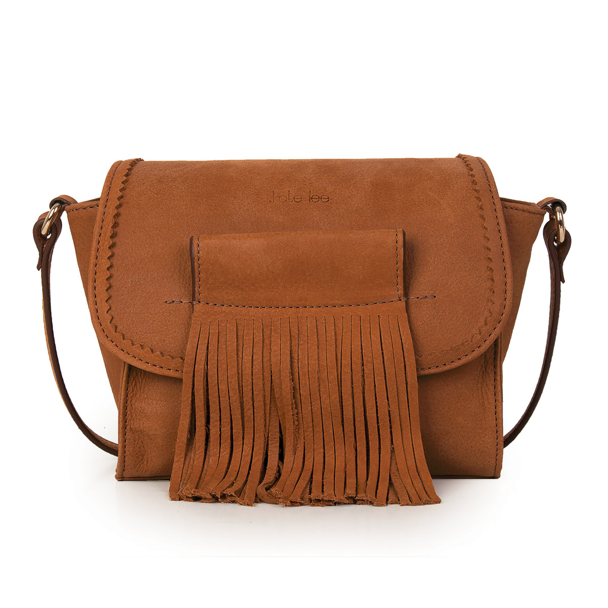 Kate Lee mini Fleya koniakowa torba na ramię - Kate Lee | Moda Sklep ...