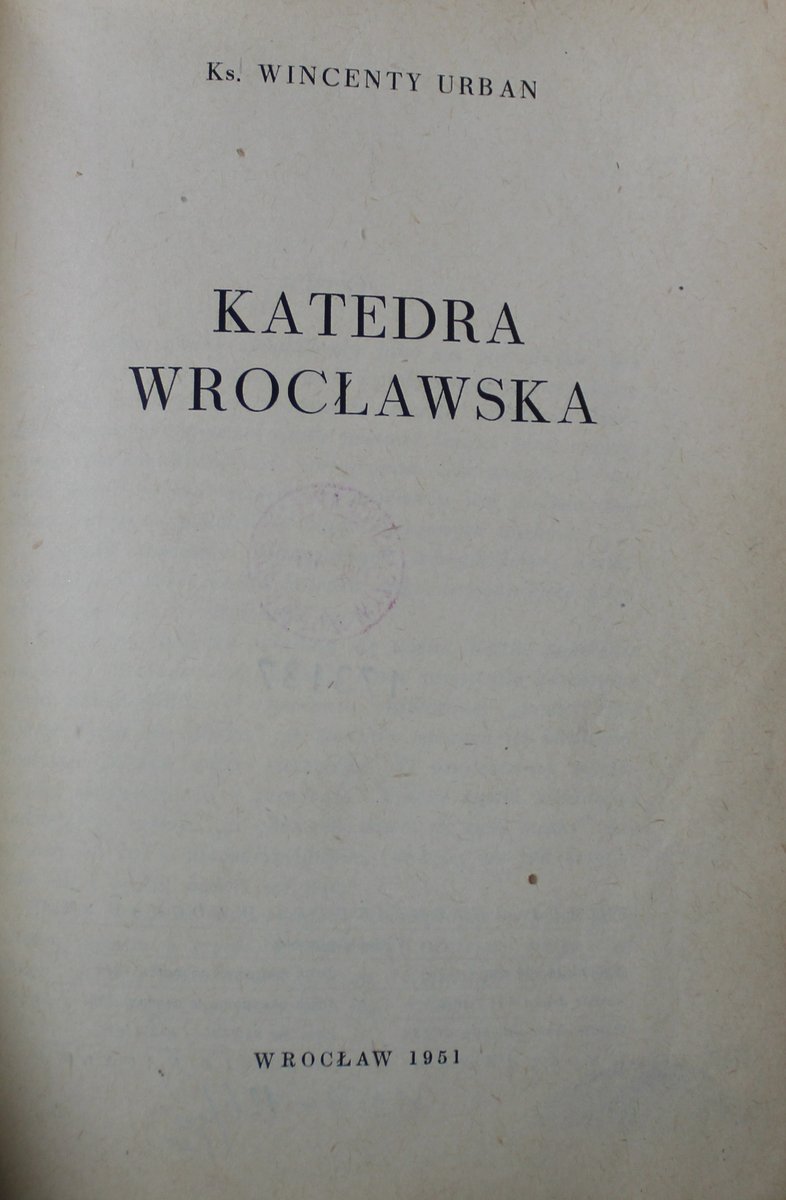 Katedra Wrocławska - W opisie | Książka w Empik