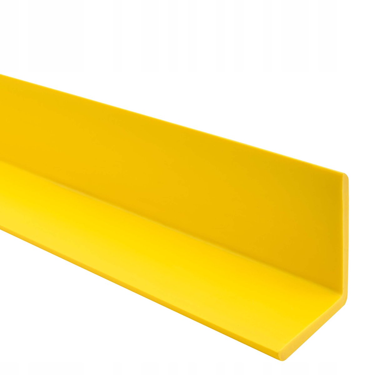 Kątownik miękki PCV | ochronny profil kątowy PVC 40x40, - żółty, 90cm ...
