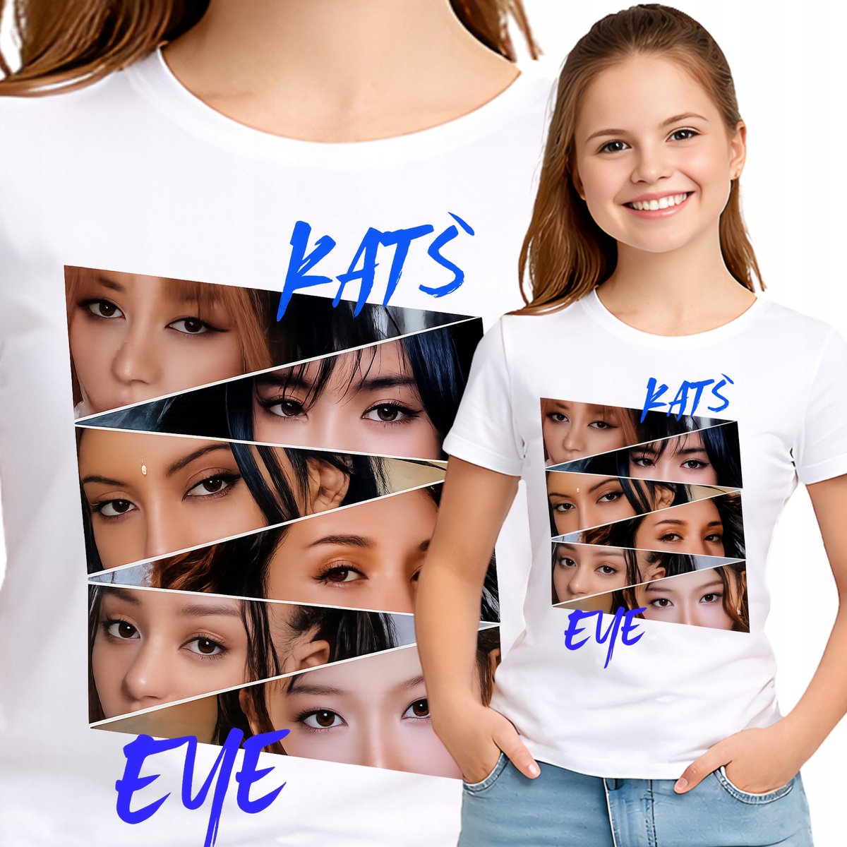 Katseye Koszulka K-POP T-Shirt Dziecięcy PREMIUM P425 116 - JHK | Sklep ...