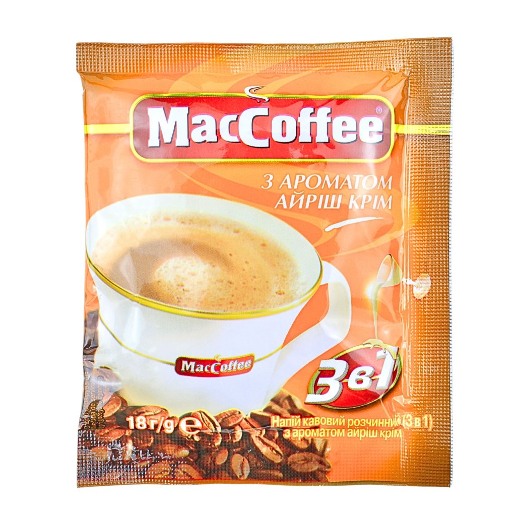 Kawa 3 w 1 saszetka IRISH CREAM "MacCoffee" 18gr - Inna marka | Sklep ...