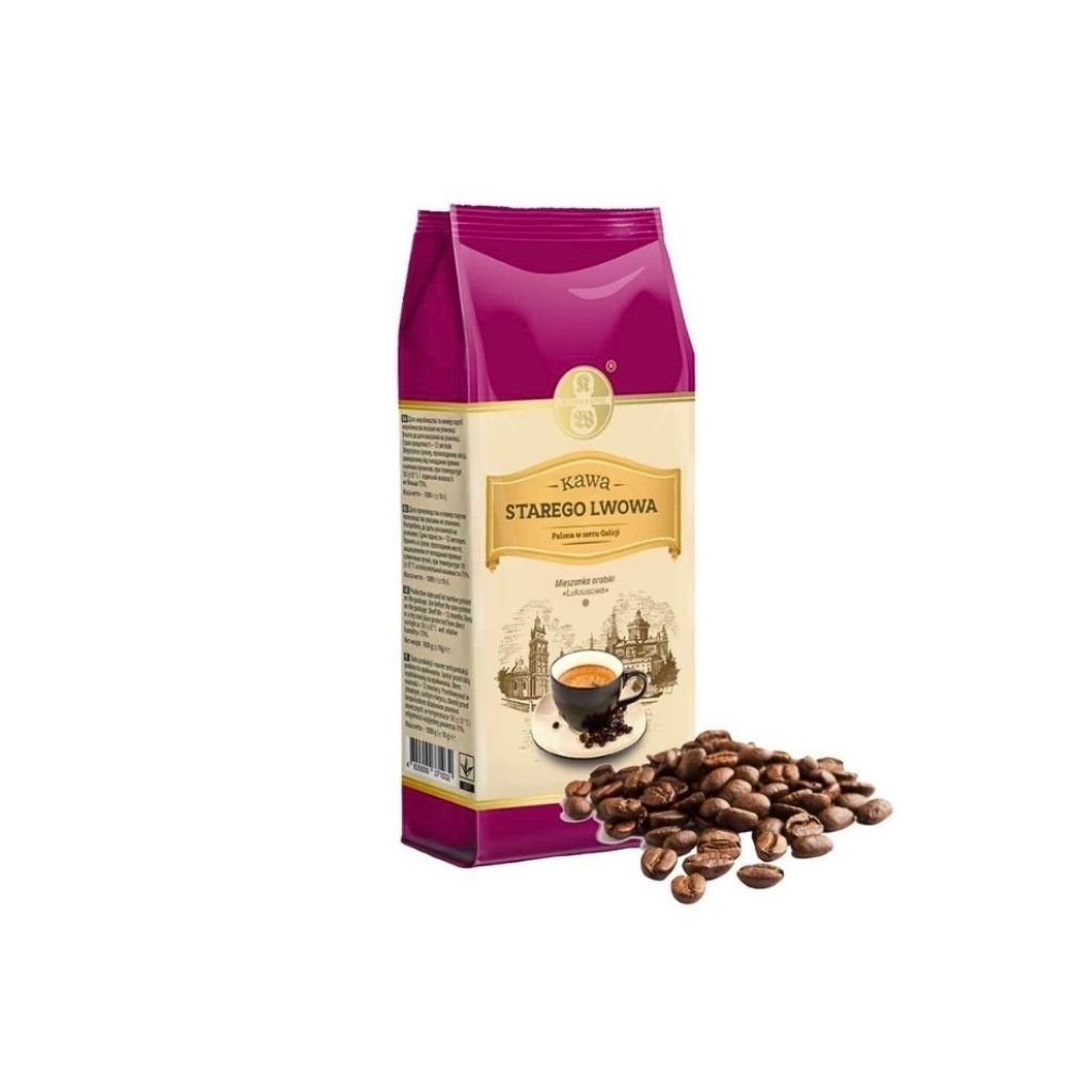 Kawa Starego Lwowa Luxusowa ziarnista, 1kg - Inna marka | Sklep EMPIK.COM
