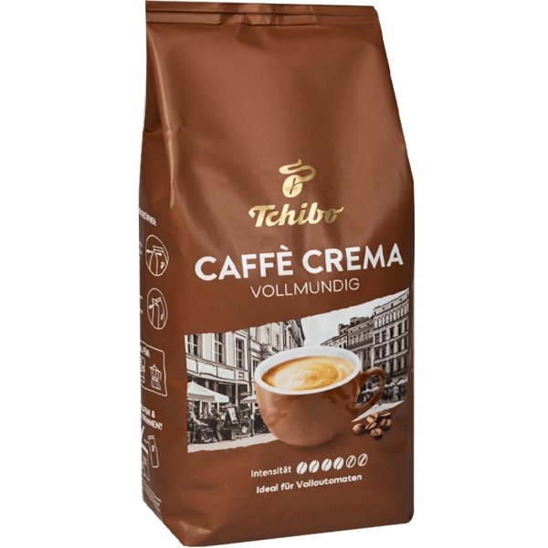 Kawa ziarnista 100% arabica Tchibo Caffe Crema Vollmundig 1000 g ...
