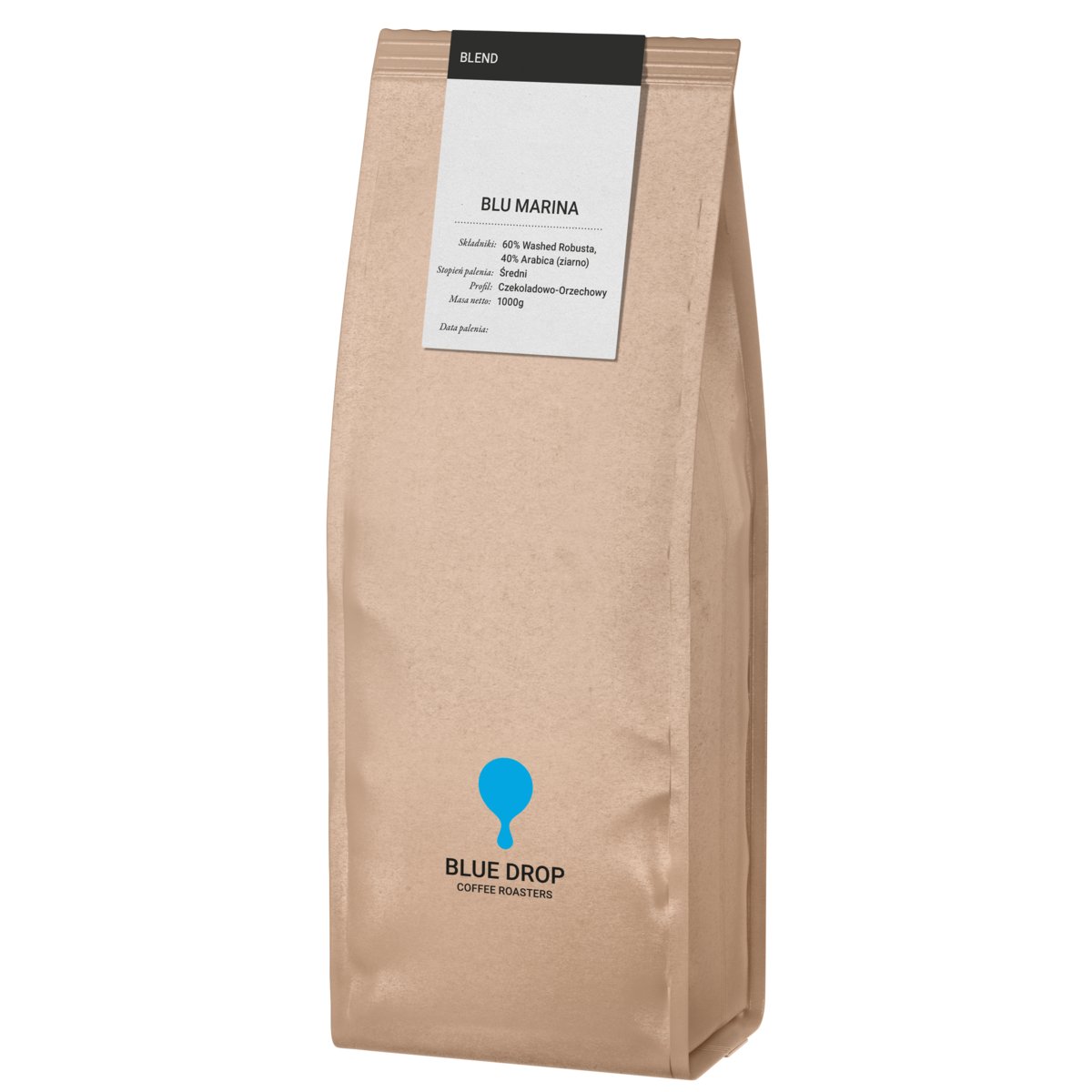 Kawa ziarnista 1kg Blu Marina z palarni Blue Drop - Blue Drop | Sklep EMPIK.COM