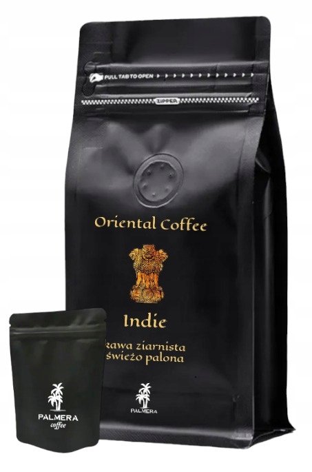 Kawa ziarnista 1kg świeżo palona 100% Arabica Indie Oriental Coffee Palmera - Inna marka | Sklep ...